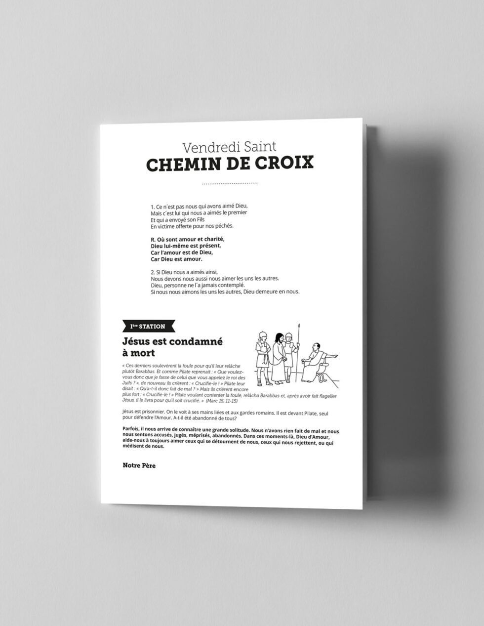 14 stations de chemin de croix à imprimer - Aliénor Atinault
